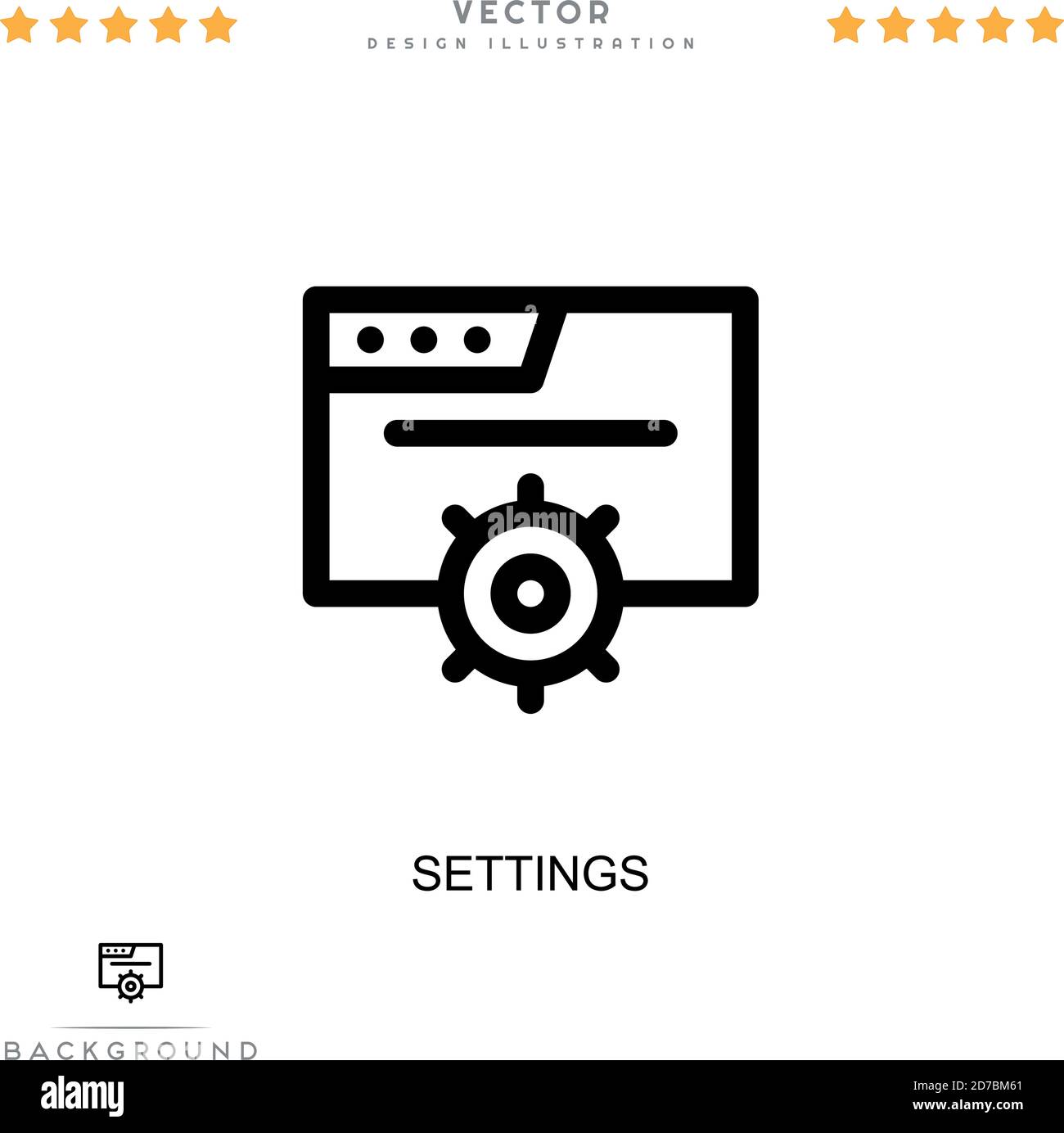 Settings icon. Simple element from digital disruption collection. Line ...
