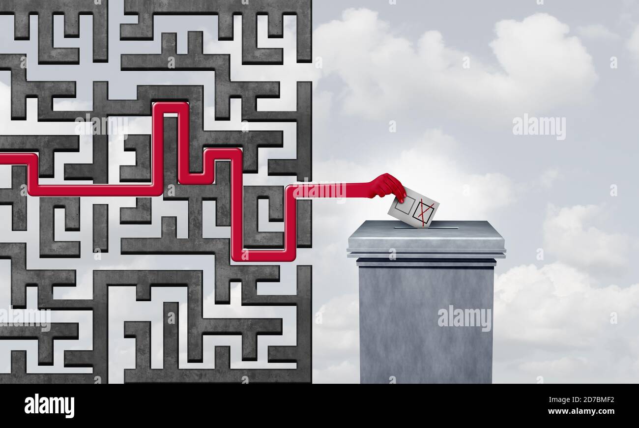 Blocking voter hi-res stock photography and images - Alamy