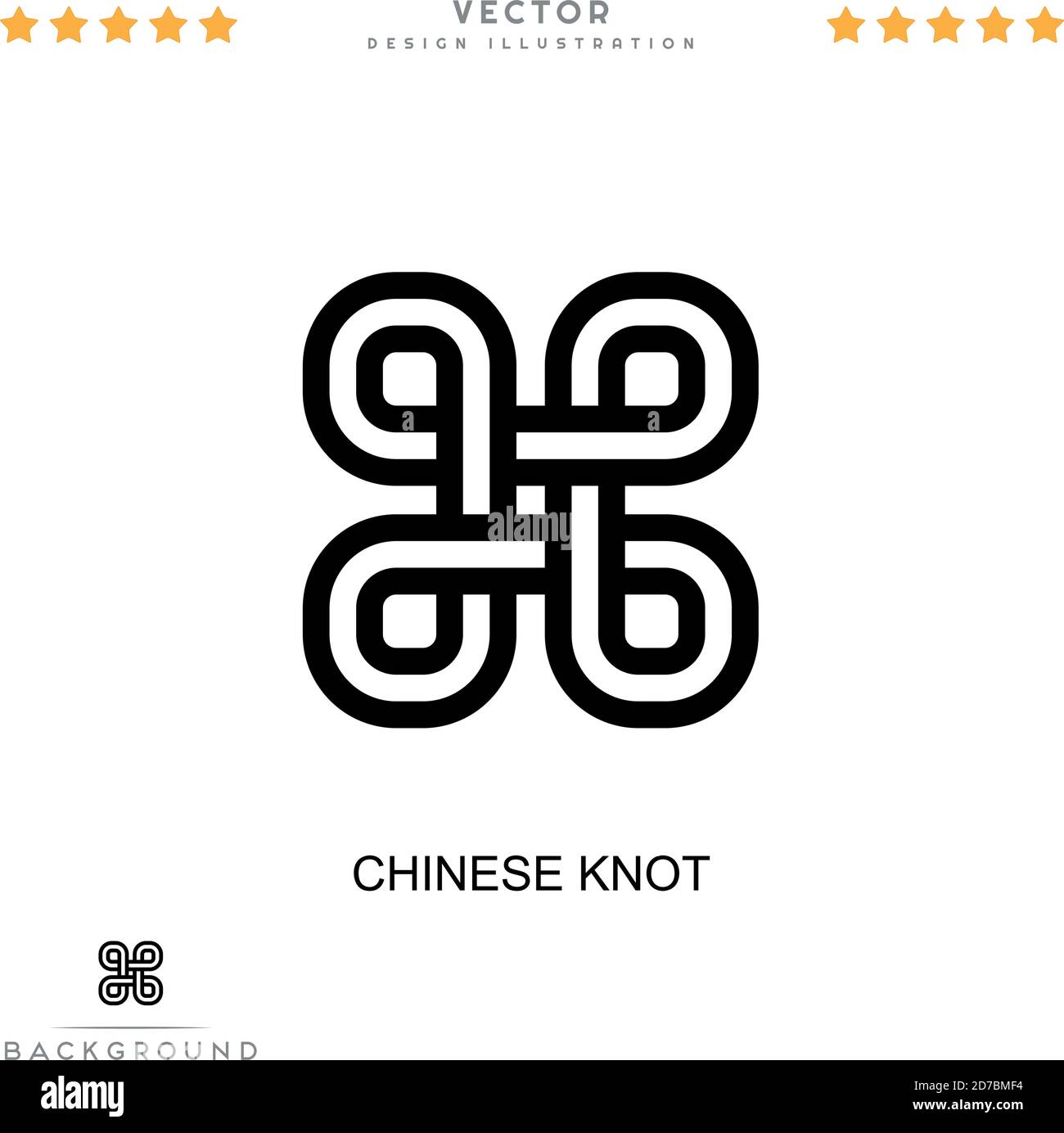 Chinese knot icon. Simple element from digital disruption collection ...