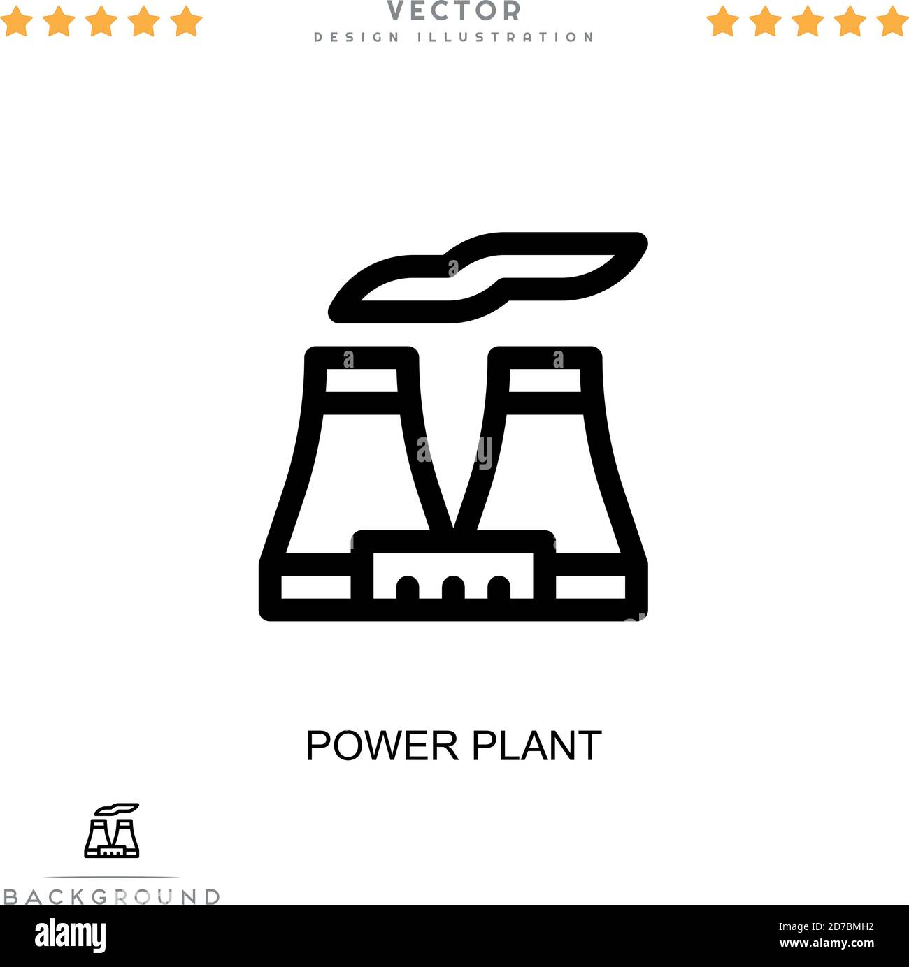 Power plant icon. Simple element from digital disruption collection ...