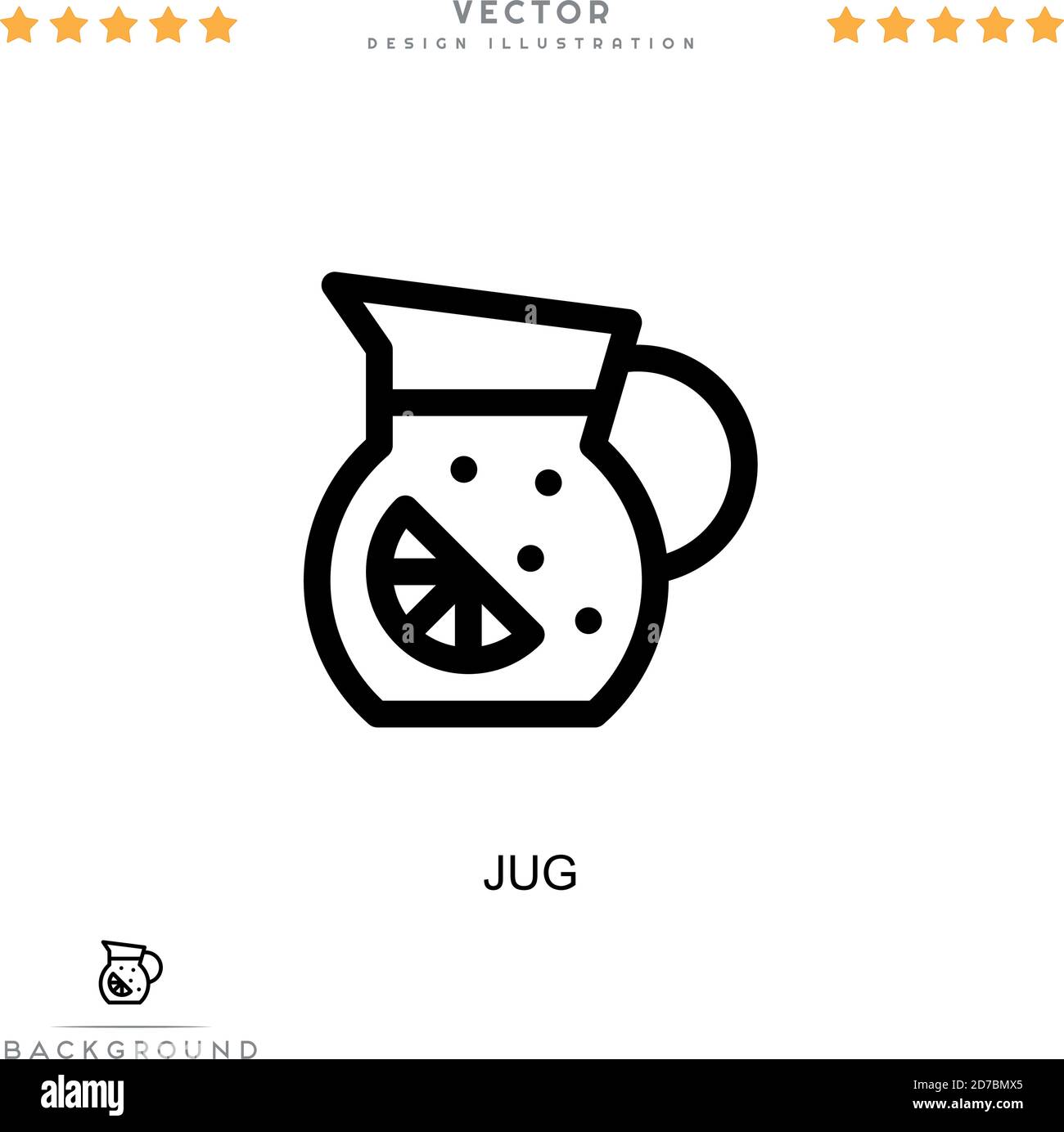 Jug icon. Simple element from digital disruption collection. Line Jug ...