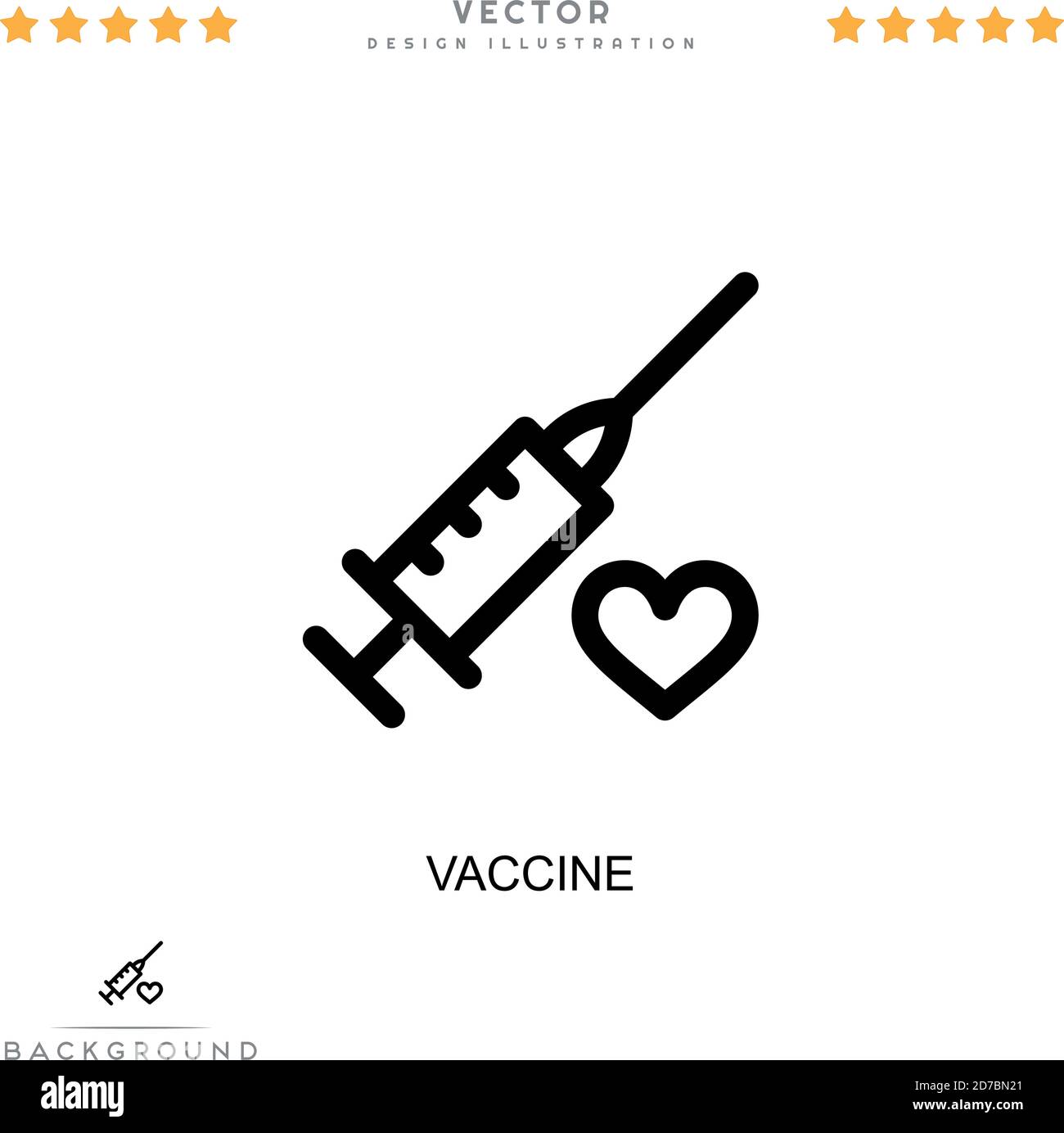 Vaccine icon. Simple element from digital disruption collection. Line ...