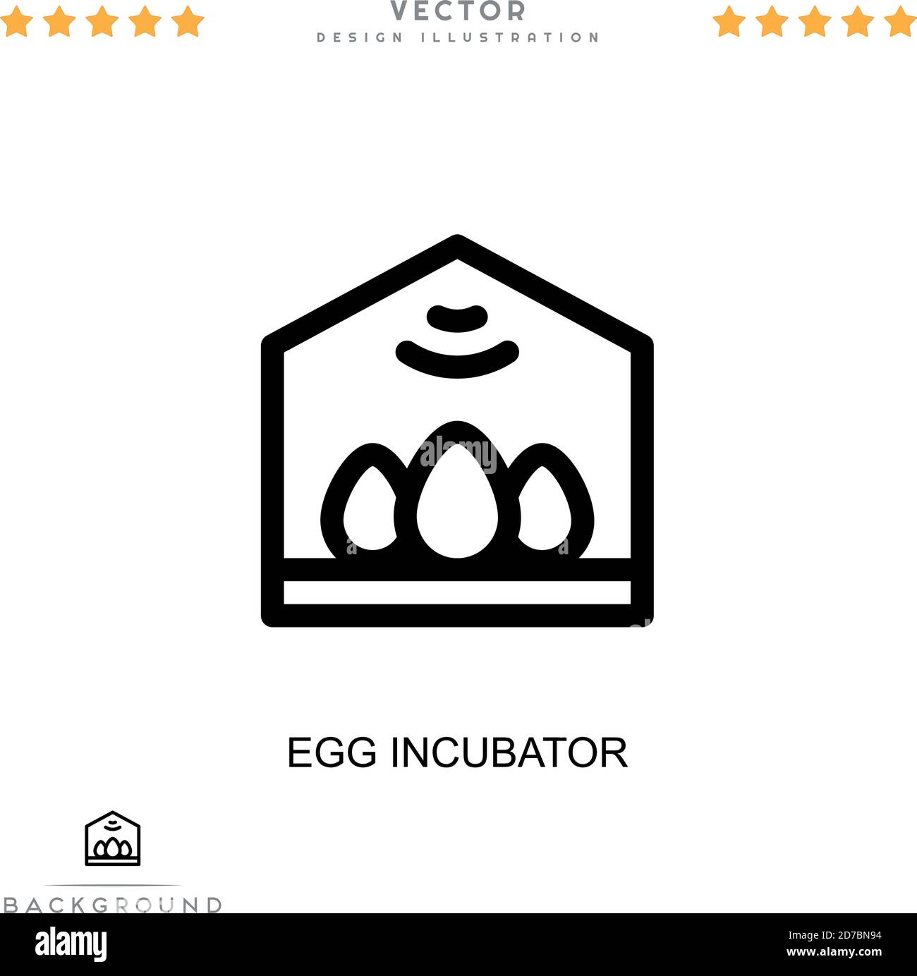 Egg incubator icon. Simple element from digital disruption collection ...