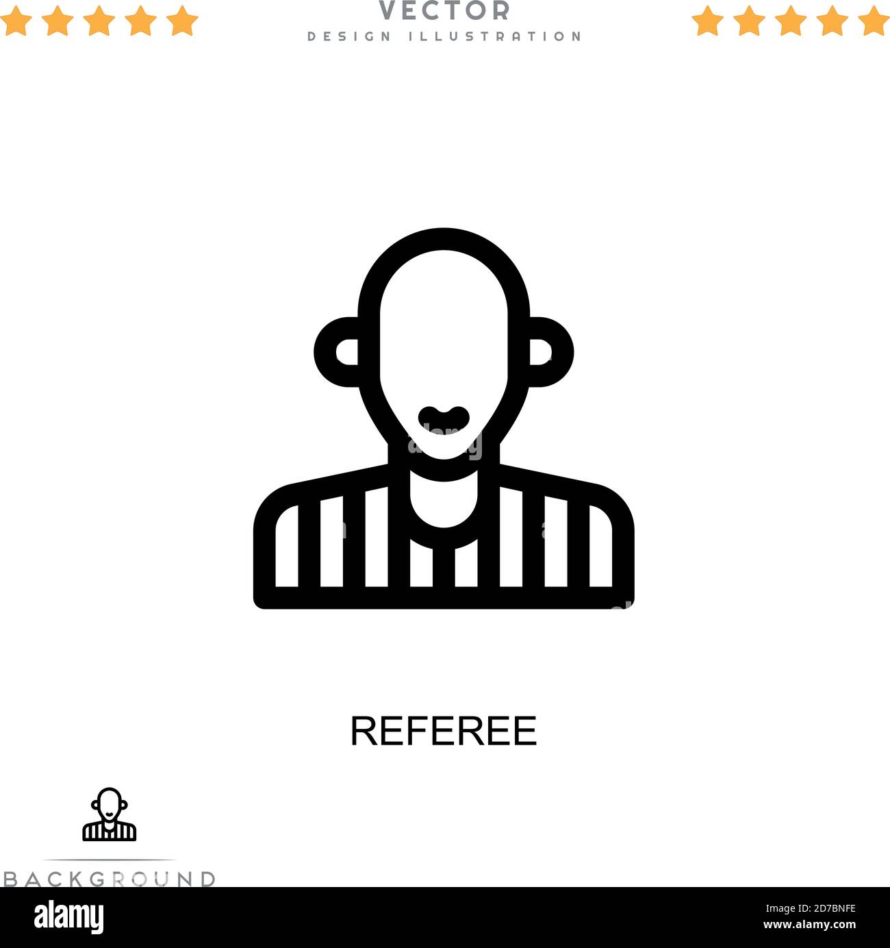 Sports assistant referee Stock Vector Images - Alamy