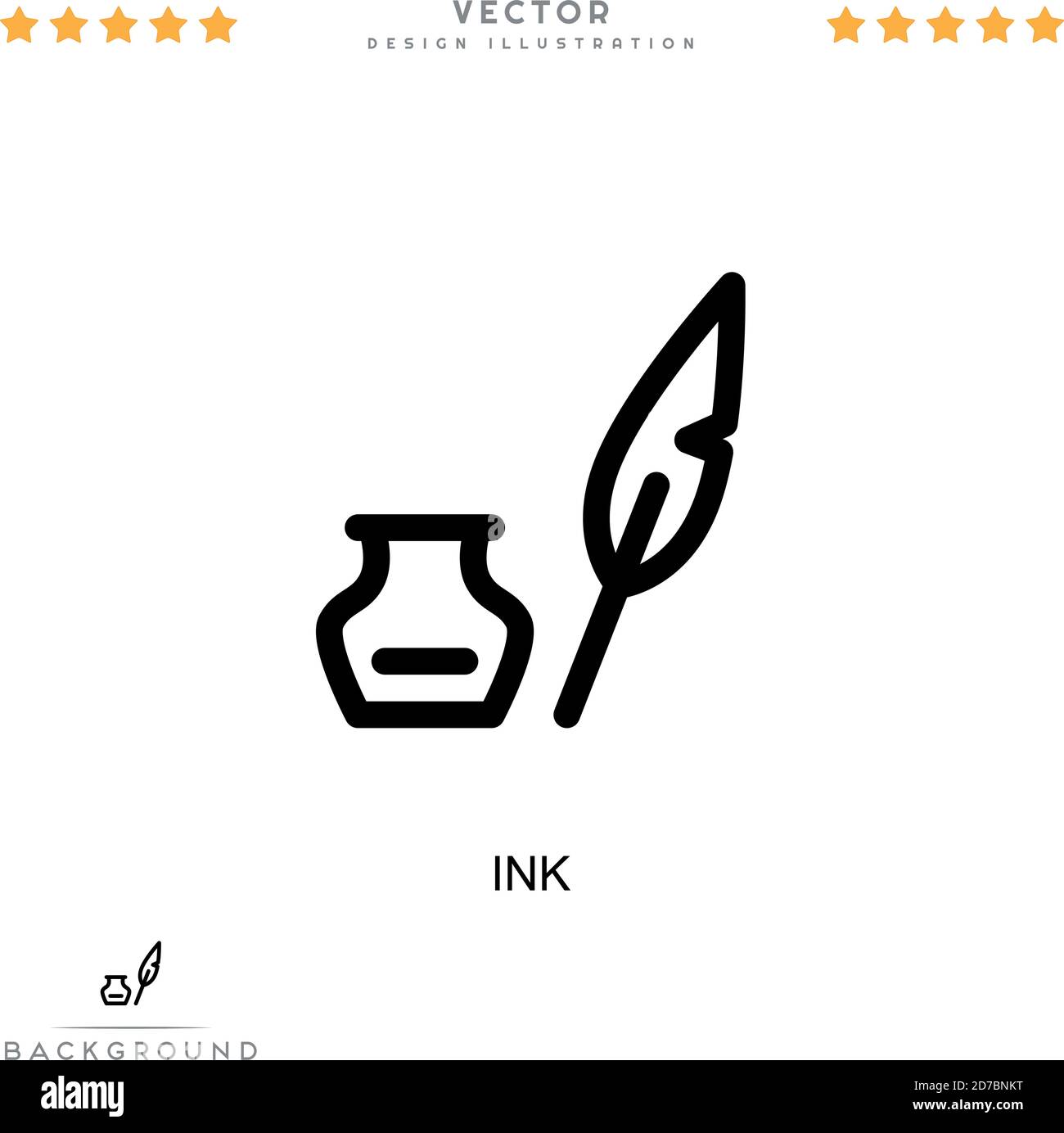 Ink black cloud blot splatter Stock Vector Images - Alamy