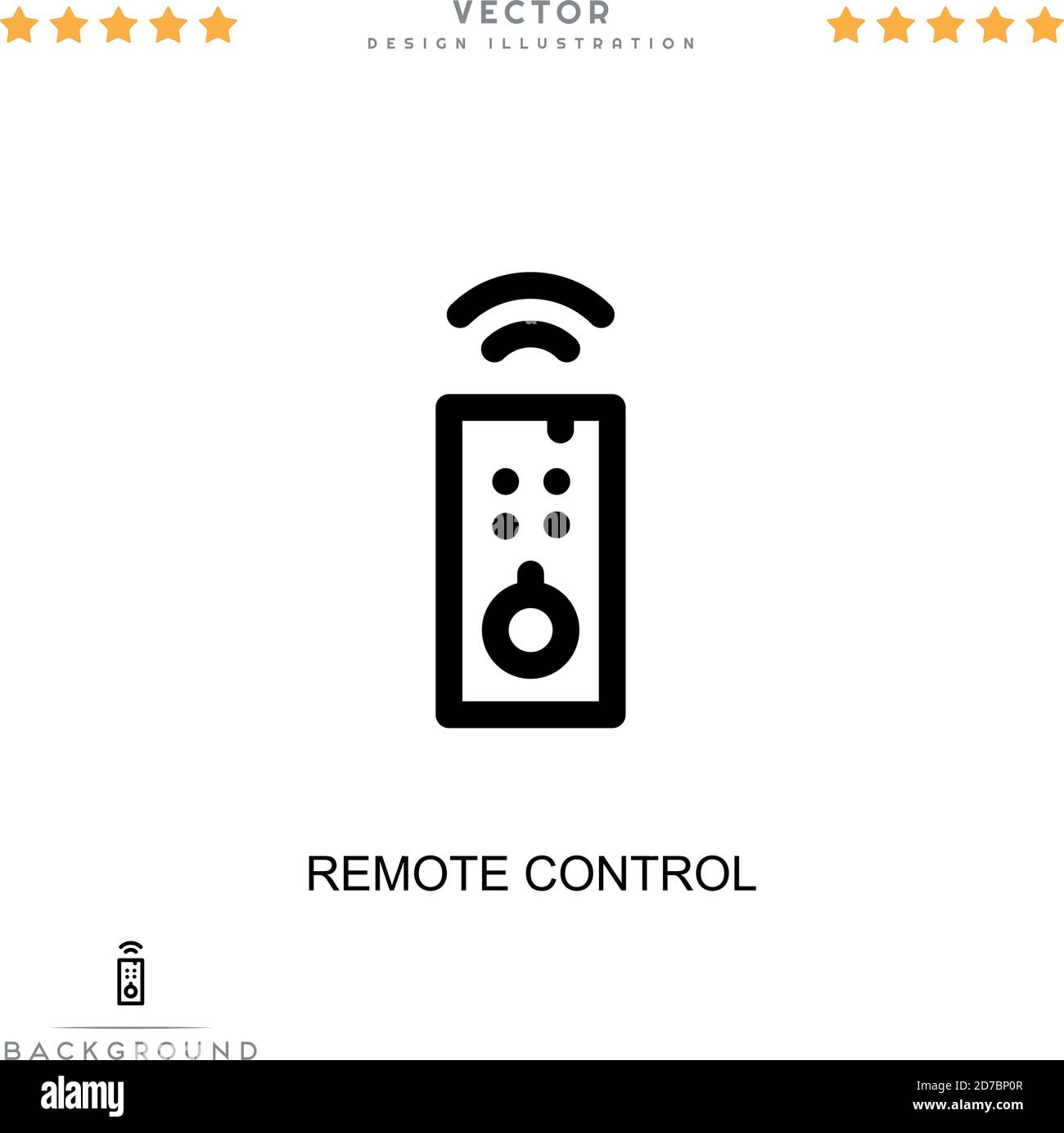 Remote control icon. Simple element from digital disruption collection ...