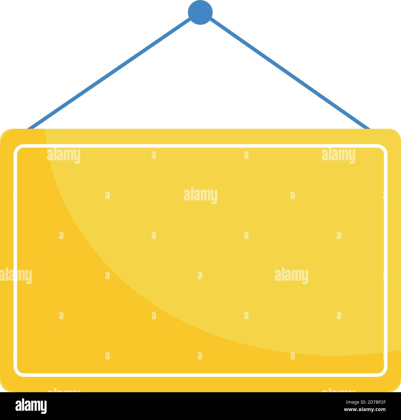 label hanging information isolated icon vector illustration design ...