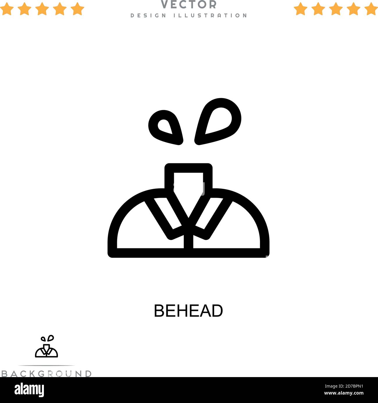 Beheading head john Stock Vector Images - Alamy