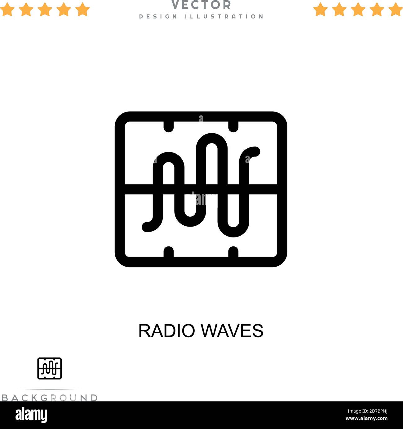Radio waves icon. Simple element from digital disruption collection ...
