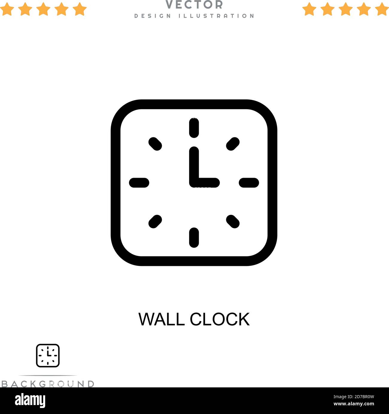 Wall clock icon. Simple element from digital disruption collection ...