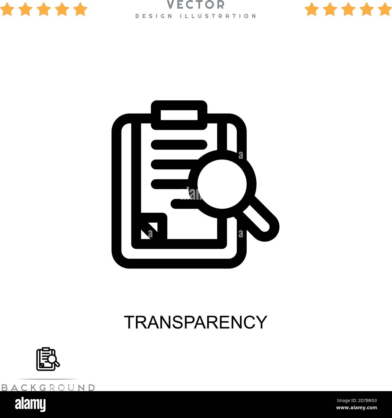 Transparency icon. Simple element from digital disruption collection ...