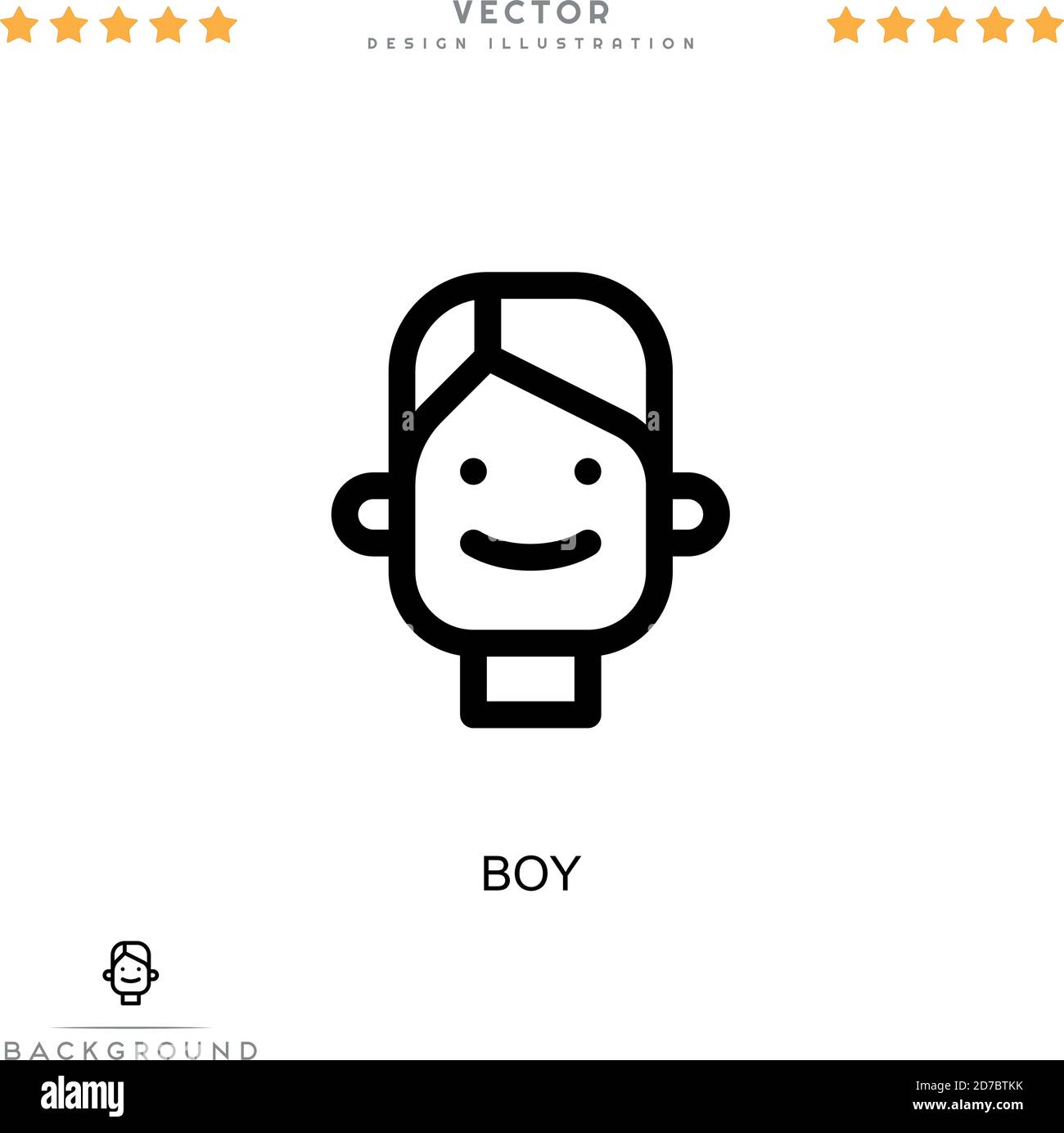 Boy icon. Simple element from digital disruption collection. Line Boy ...