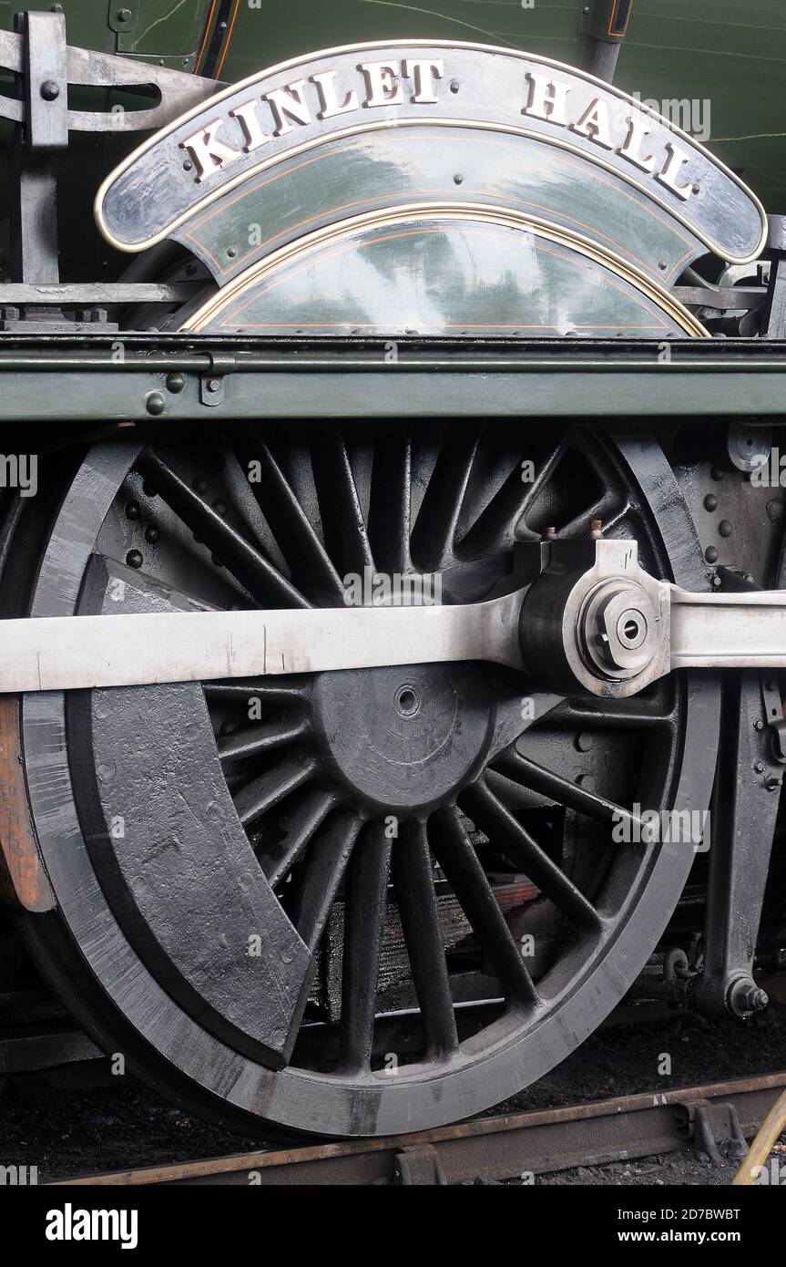 "Kinlet Hall" at Kidderminster Town Stock Photo - Alamy