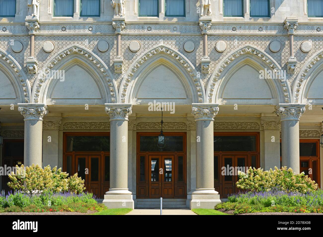 Connecticut State Capitol, Hartford, Connecticut, USA. This building ...
