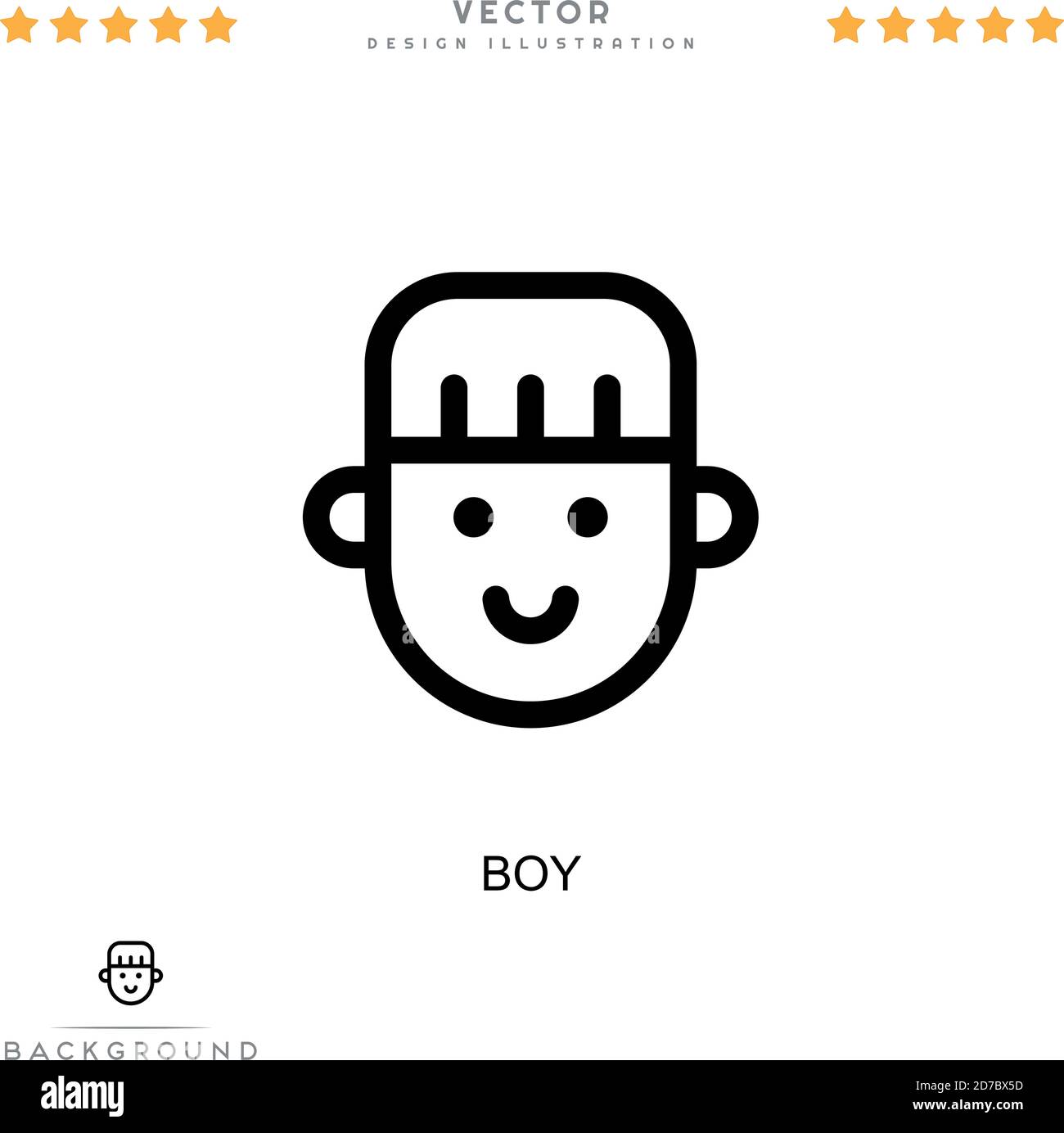 Boy icon. Simple element from digital disruption collection. Line Boy ...
