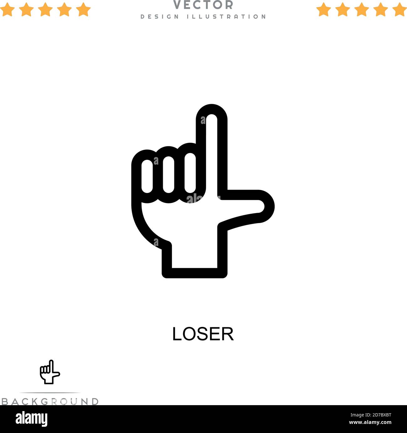 Man hand forehead sad Stock Vector Images - Alamy