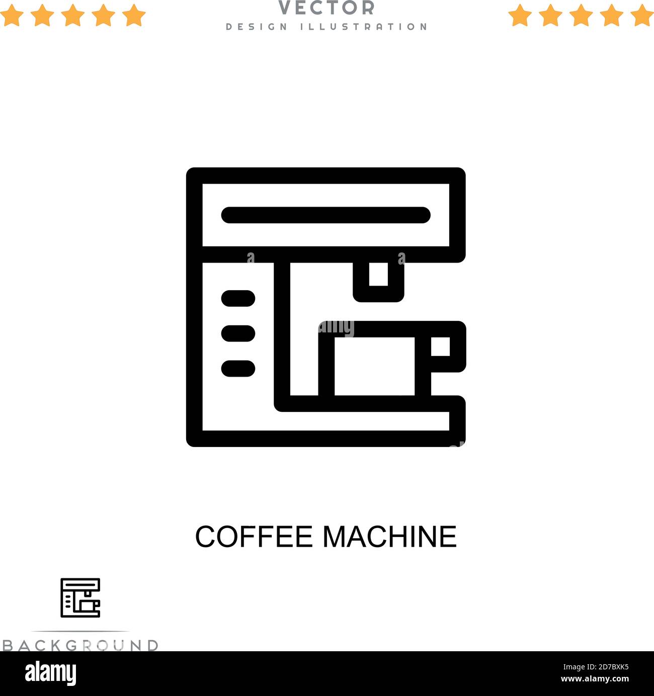 Coffee machine icon. Simple element from digital disruption collection ...