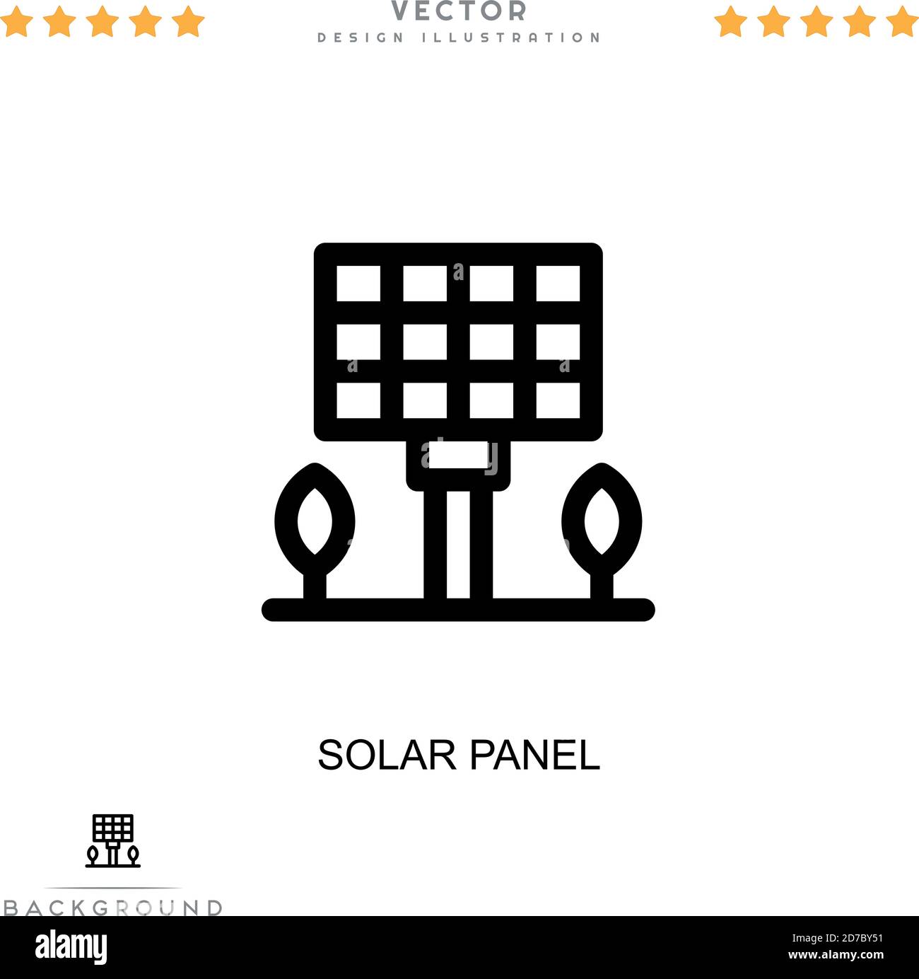 Solar panel icon. Simple element from digital disruption collection ...