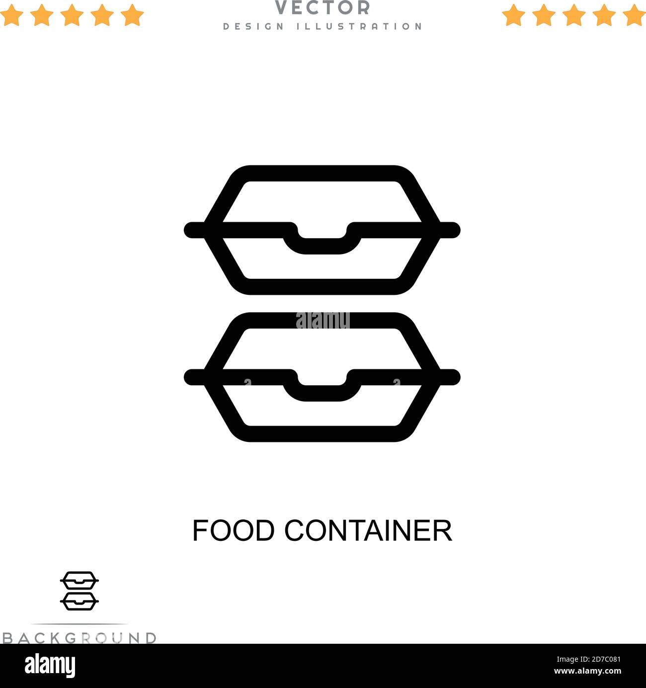 Food container icon. Simple element from digital disruption collection ... Food container icon. Simple element from digital disruption collection ...