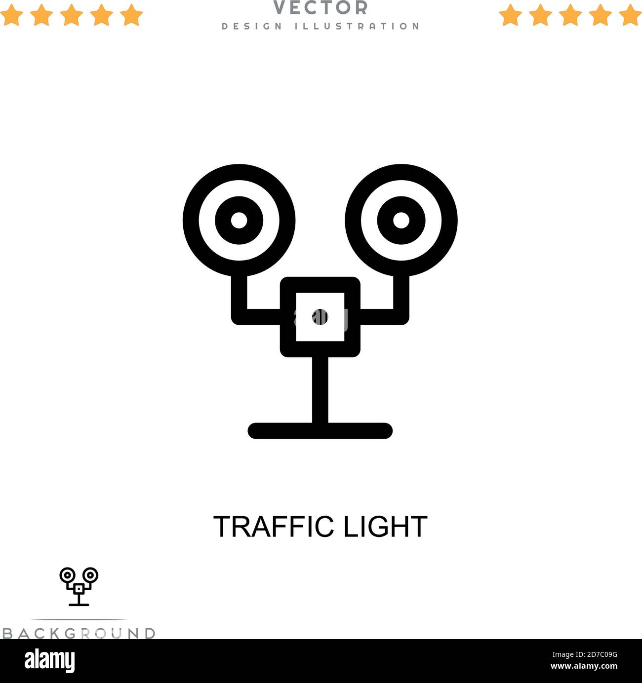 Traffic light icon. Simple element from digital disruption collection ...