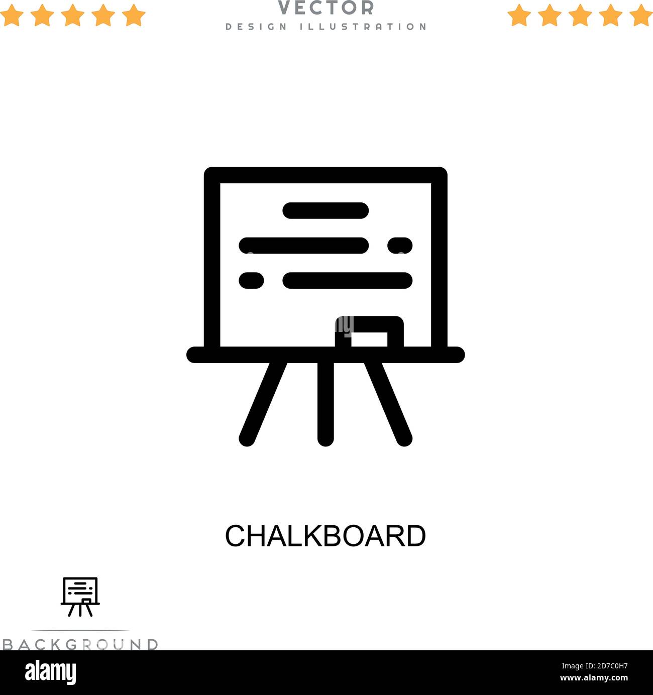 Chalkboard icon. Simple element from digital disruption collection ...