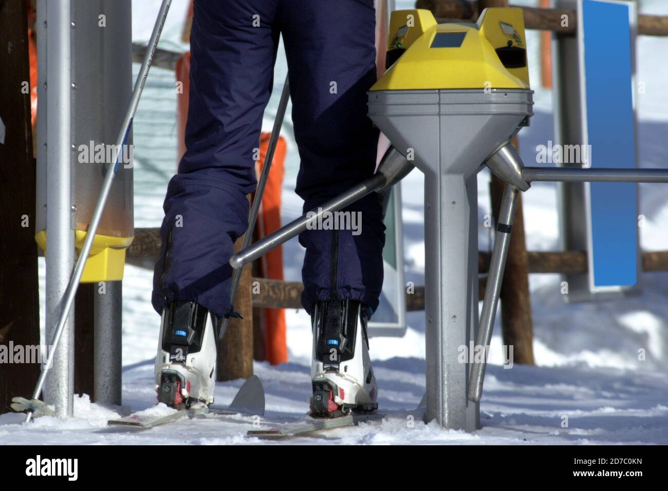 Italian ski resort chair lift hi-res stock photography and images - Alamy