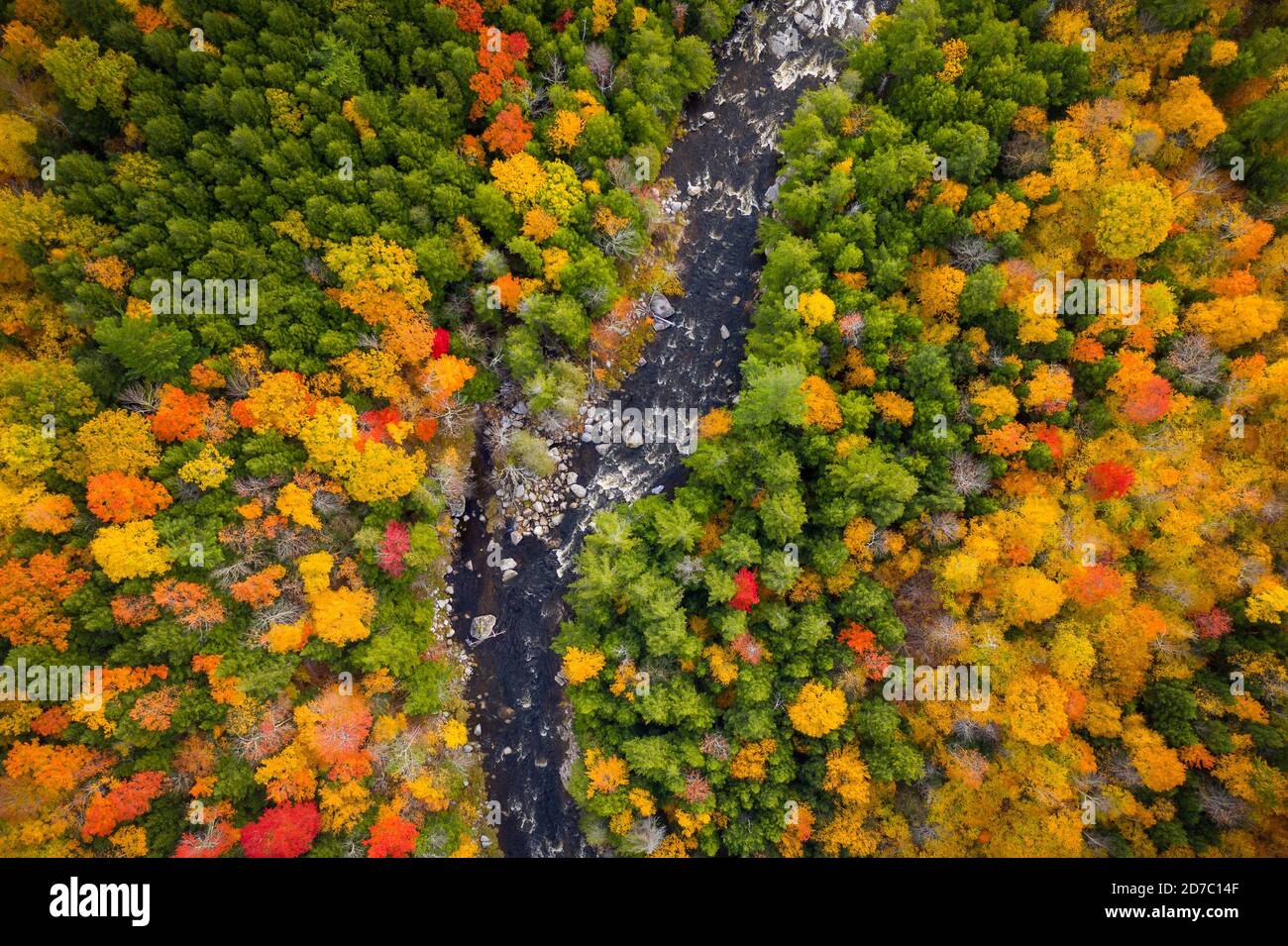 Aerial fall colors hi-res stock photography and images - Alamy
