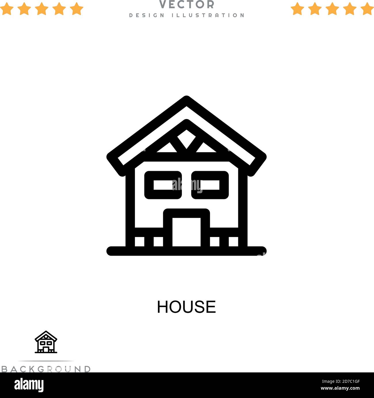 House icon. Simple element from digital disruption collection. Line ...