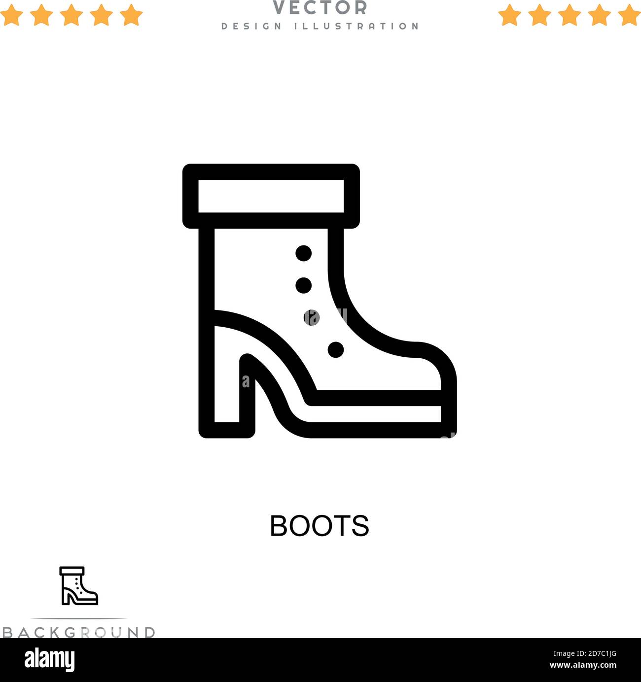 Boots icon. Simple element from digital disruption collection. Line ...