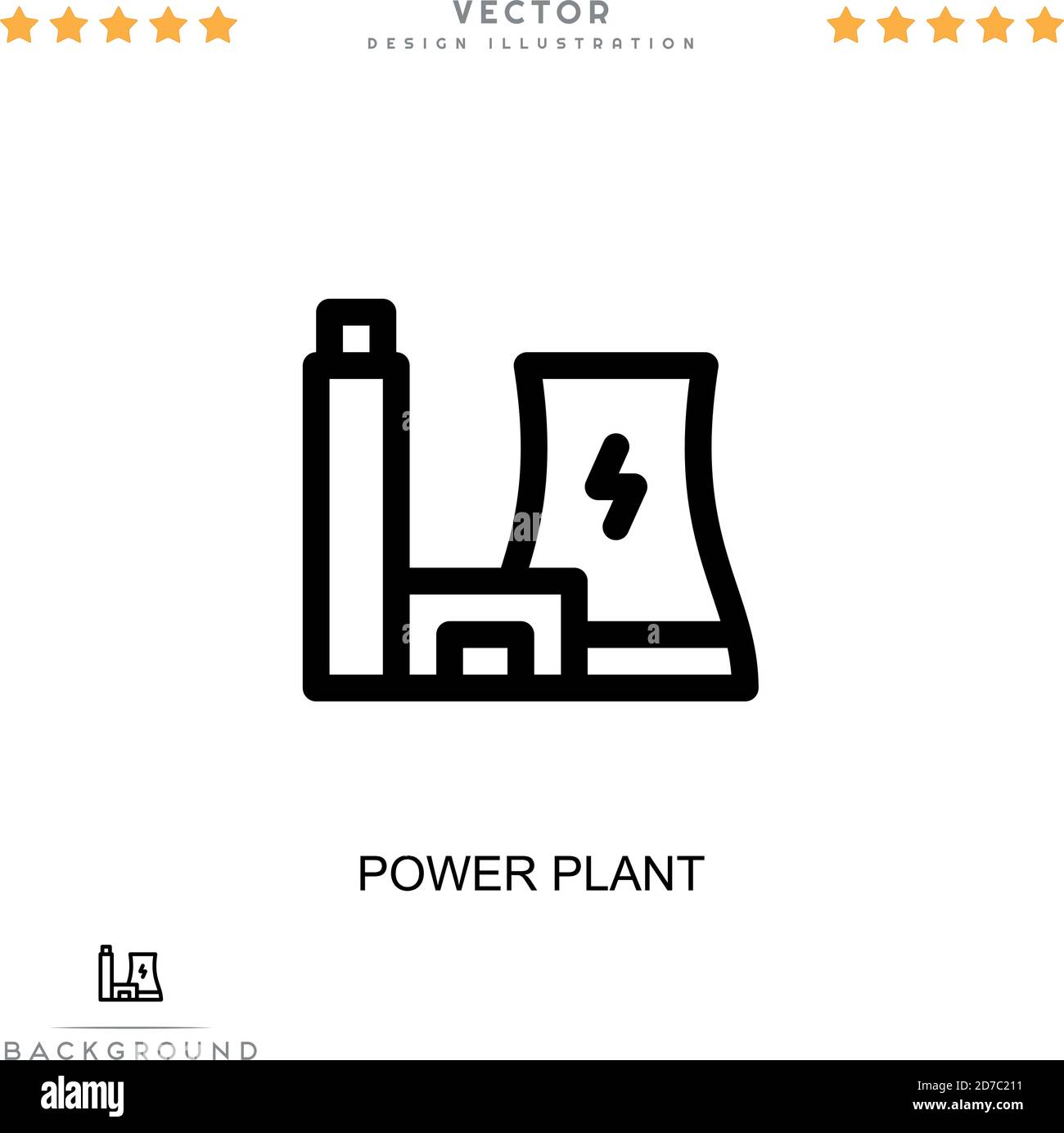 Power plant icon. Simple element from digital disruption collection ...