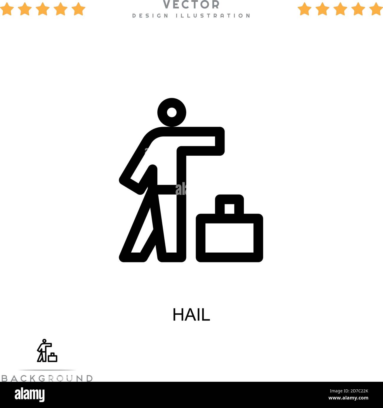 Hail icon. Simple element from digital disruption collection. Line Hail ...
