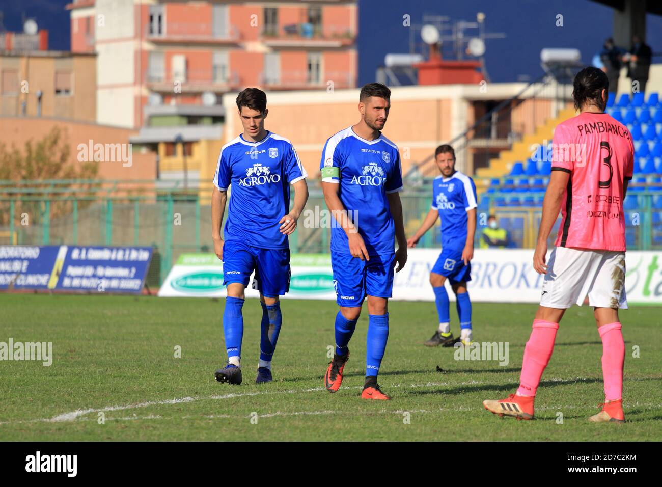 Pagani, Italy. 21st Oct, 2020. League Pro, Group C sixth day Paganese ...
