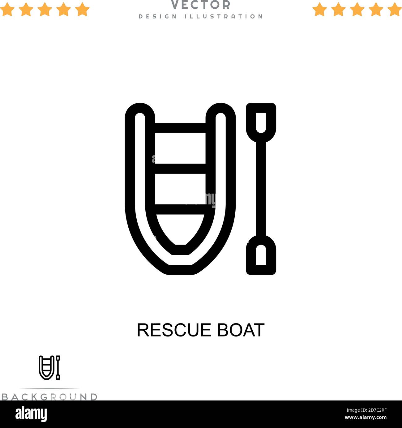 Rescue boat icon. Simple element from digital disruption collection ...