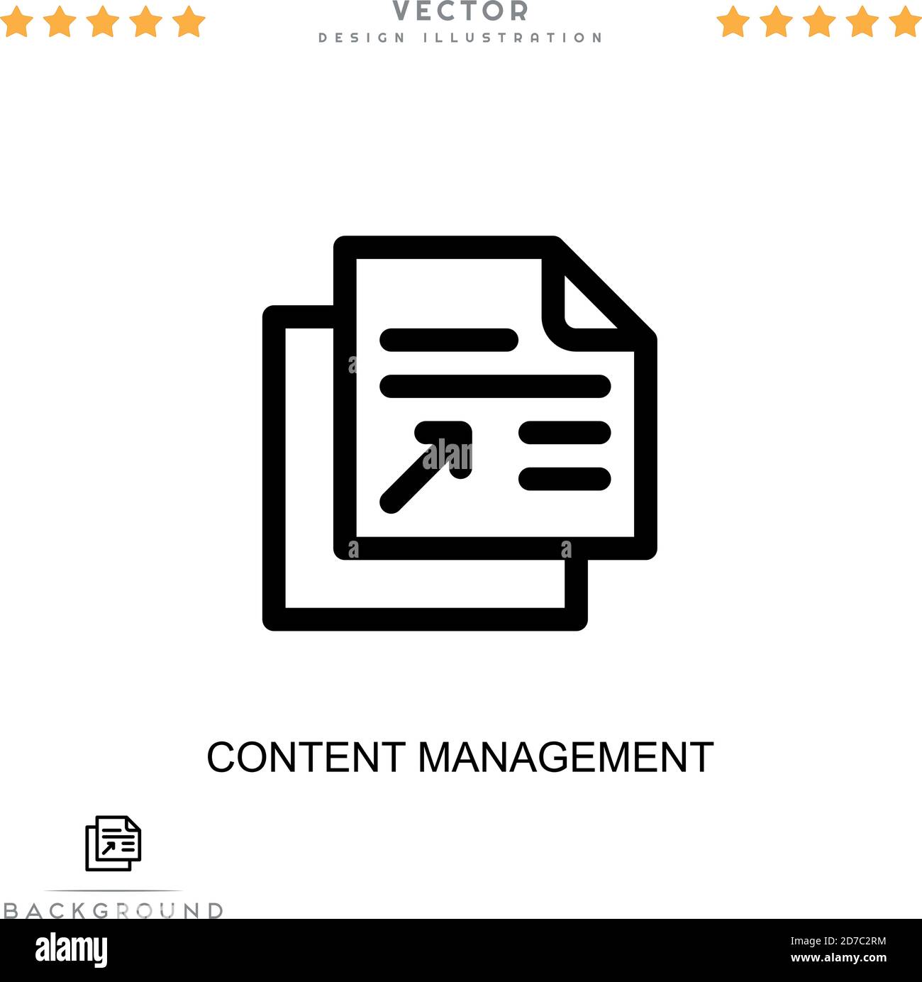 Content management icon. Simple element from digital disruption ...