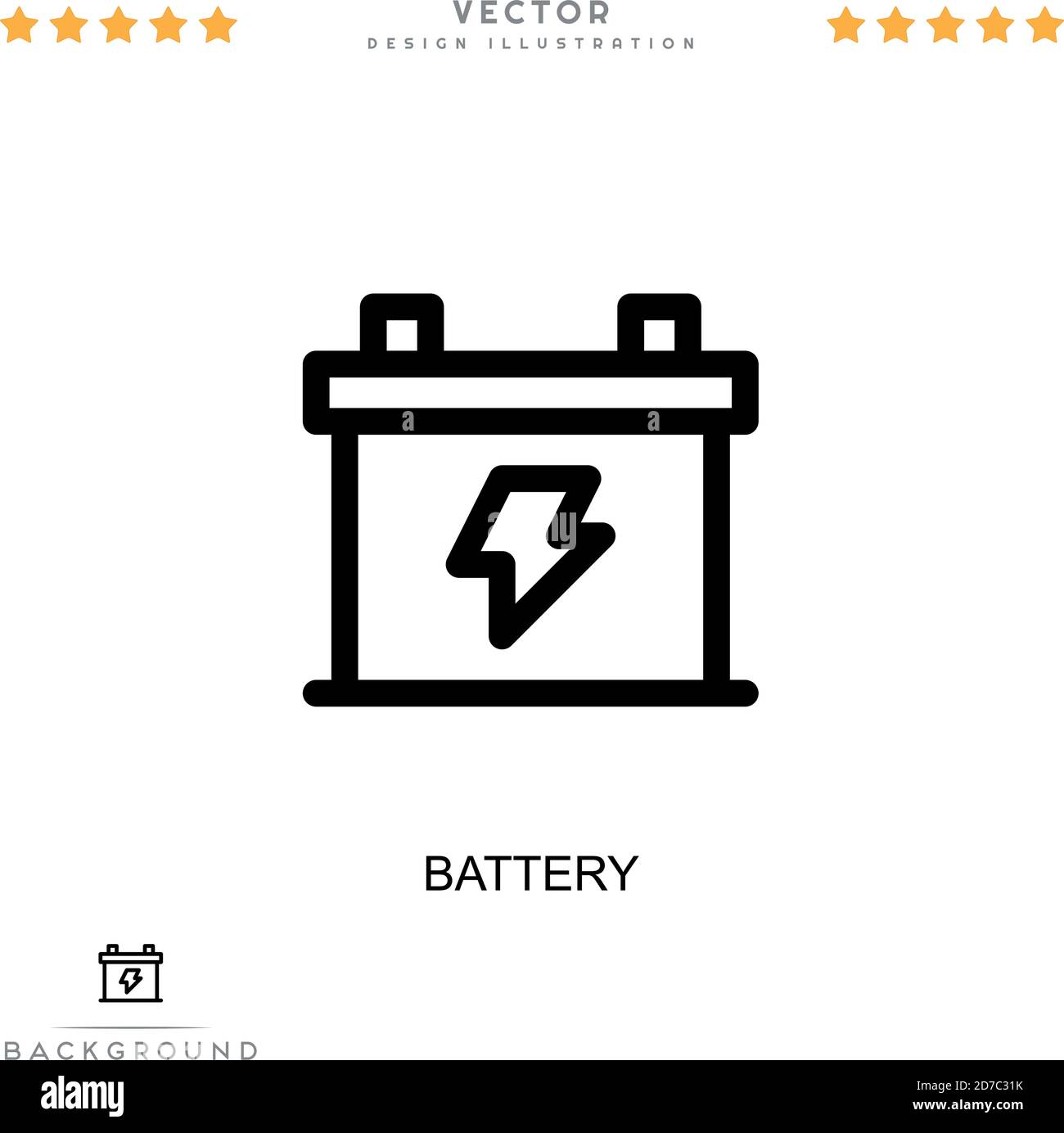Simple Battery Icon