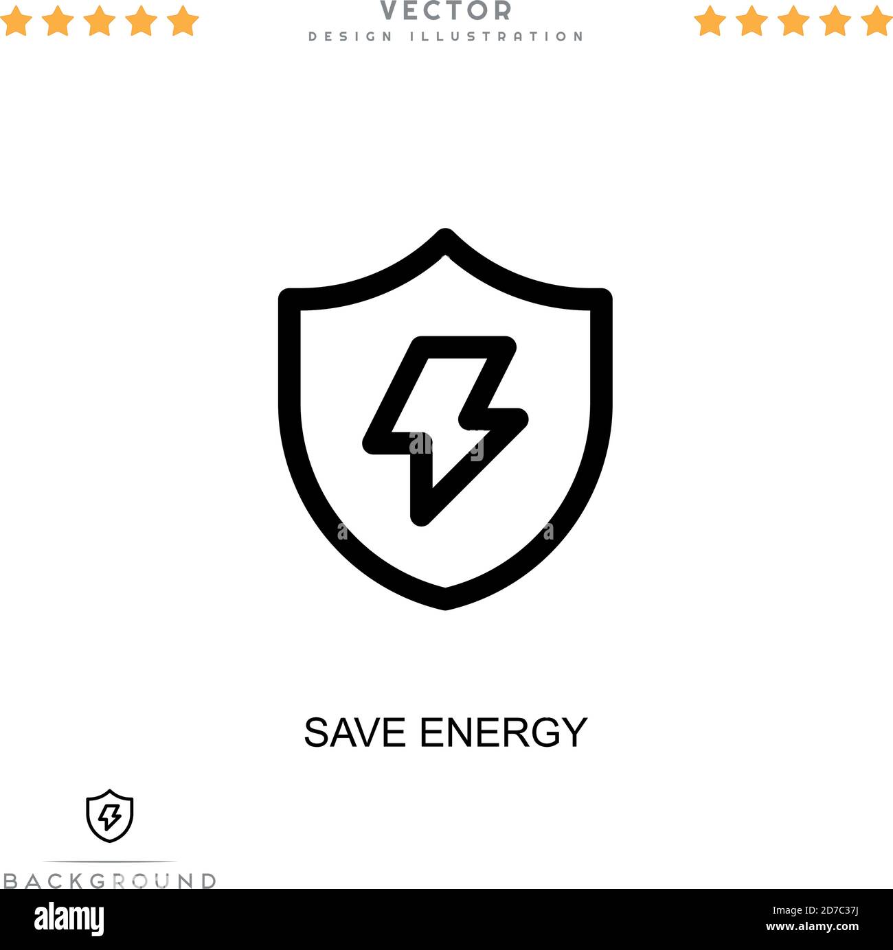 Save energy icon. Simple element from digital disruption collection ...