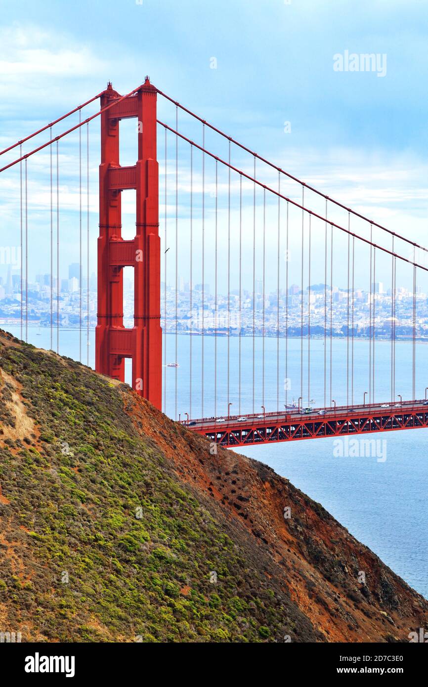 World Famous Golden Gate Bridge, California-USA Stock Photo - Alamy