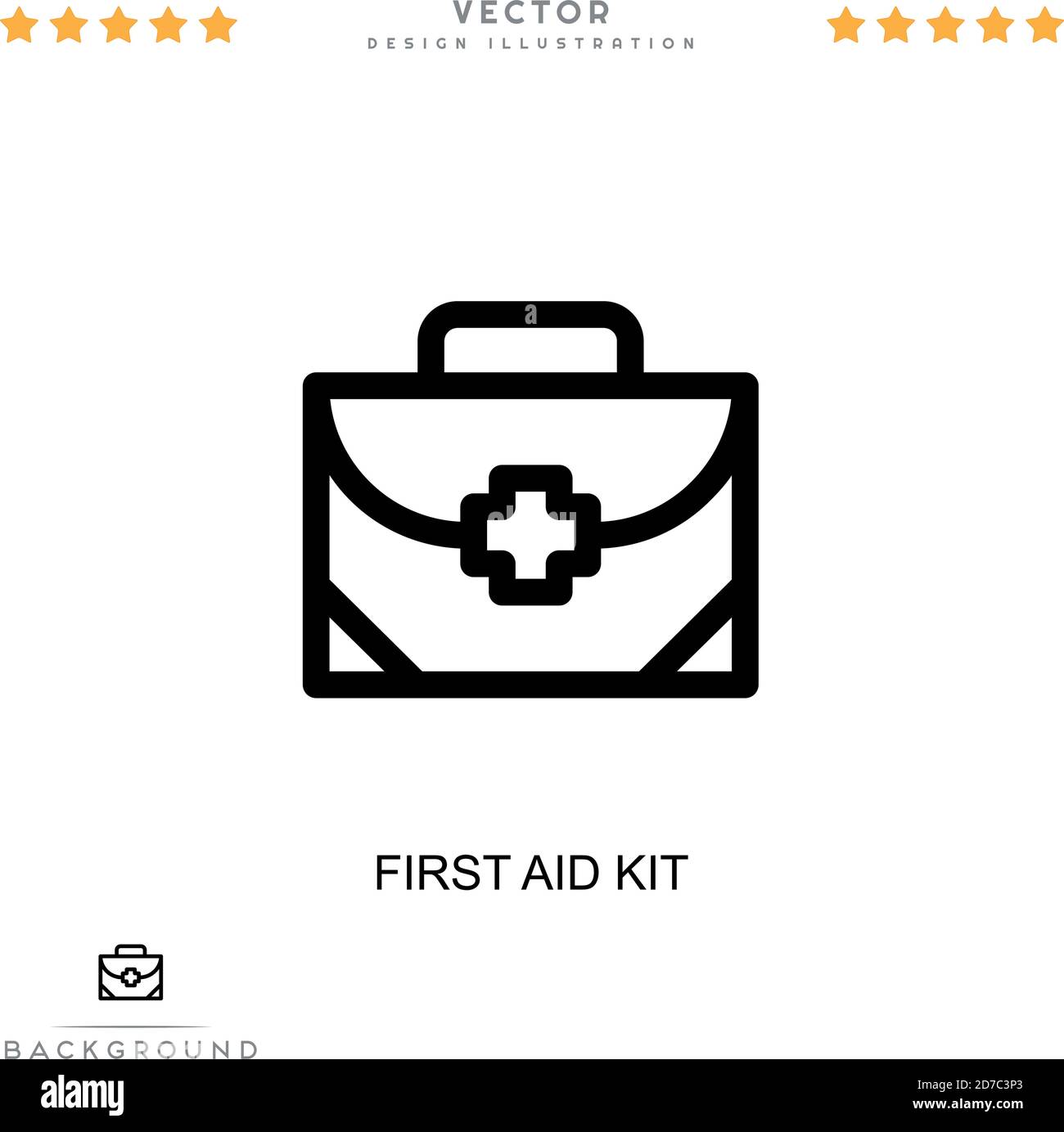 First aid kit icon. Simple element from digital disruption collection ...