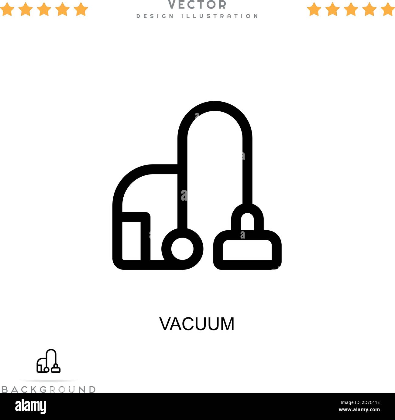 Vacuum icon. Simple element from digital disruption collection. Line ...