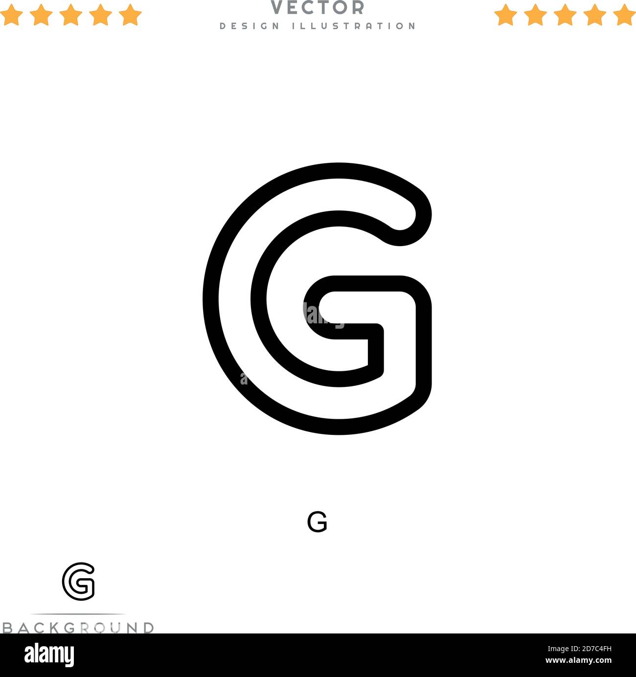 G icon. Simple element from digital disruption collection. Line G icon ...