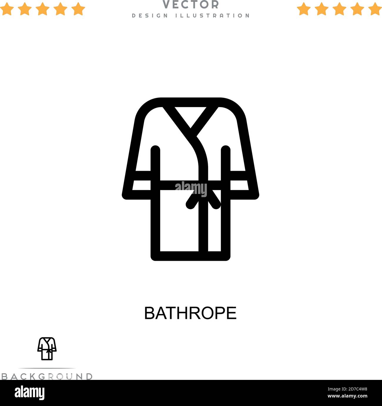 Bathrope icon. Simple element from digital disruption collection. Line ...