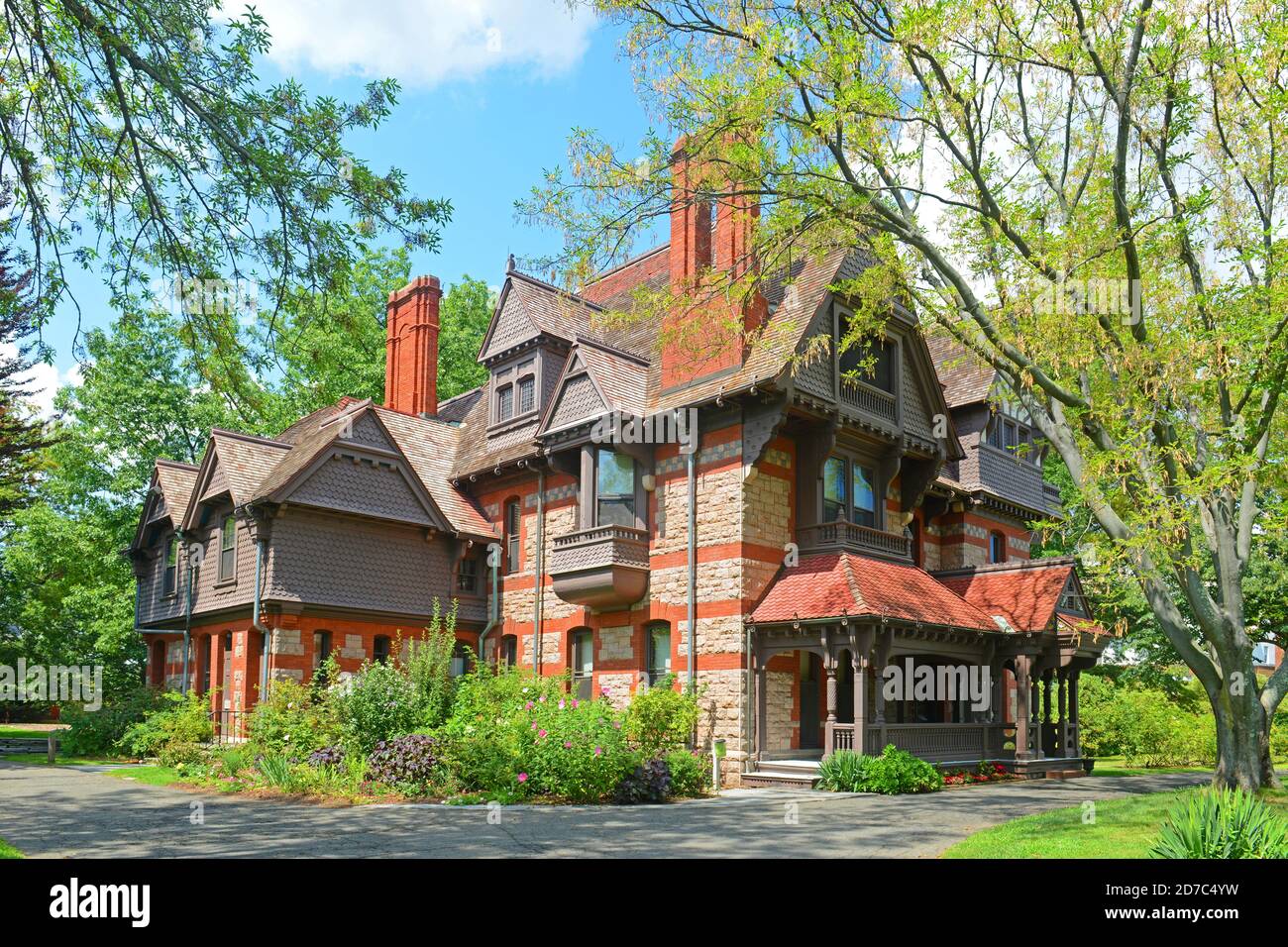 Katharine Seymour Day House at 77 Forest Street was built 1884 to 1871 ...