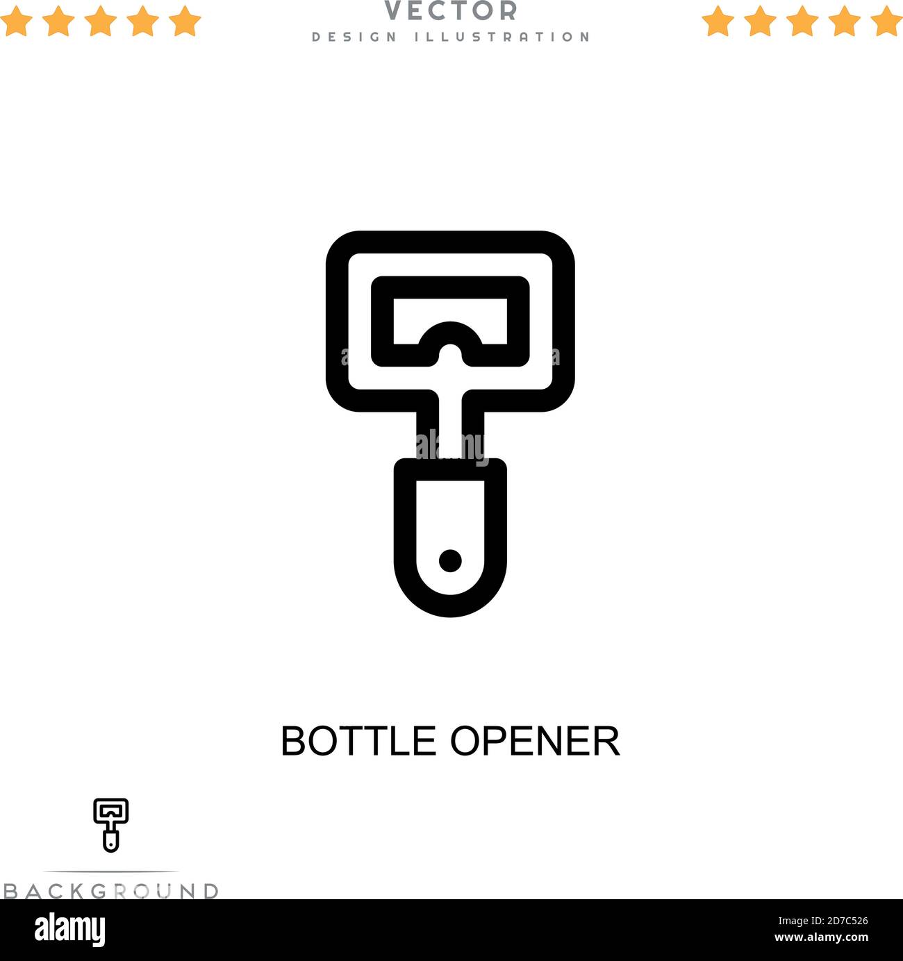 Bottle opener icon. Simple element from digital disruption collection ...