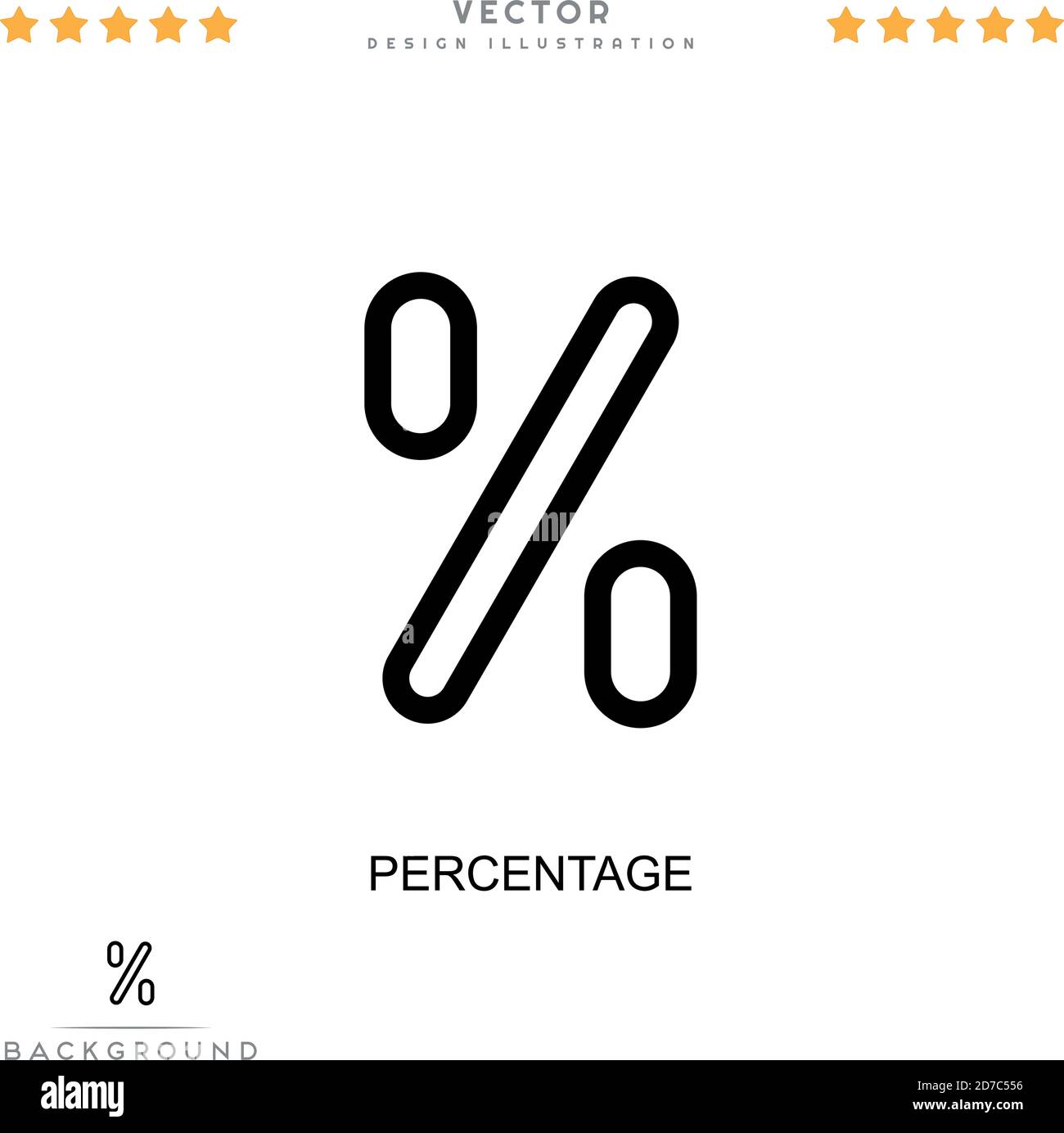 Percentage icon. Simple element from digital disruption collection. Line Percentage icon for ...