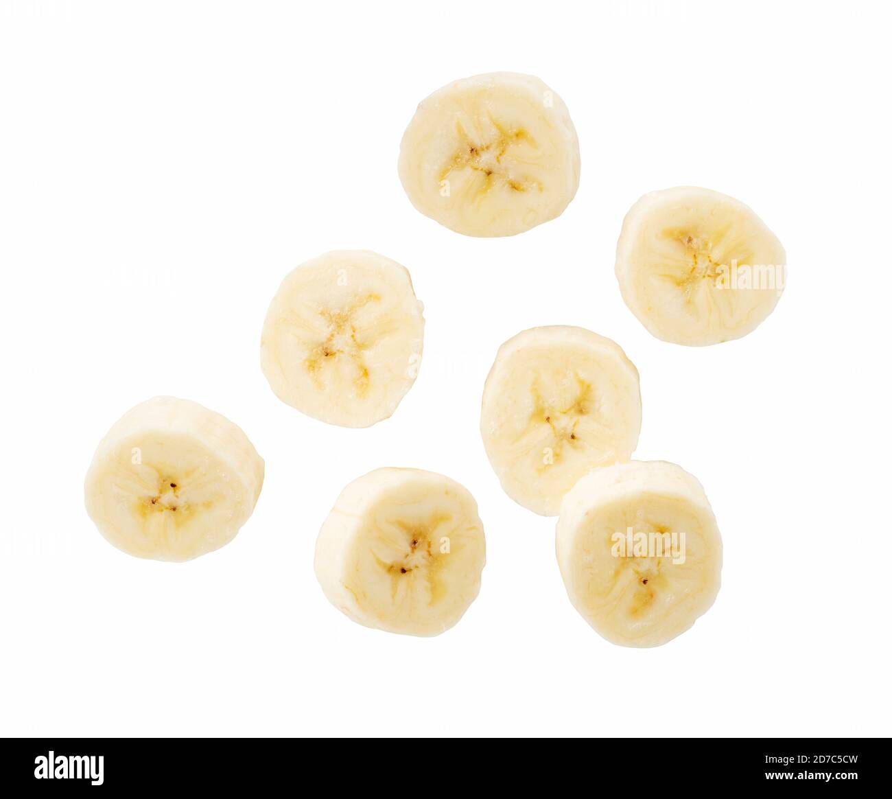 Close view sliced bananas hi-res stock photography and images - Alamy