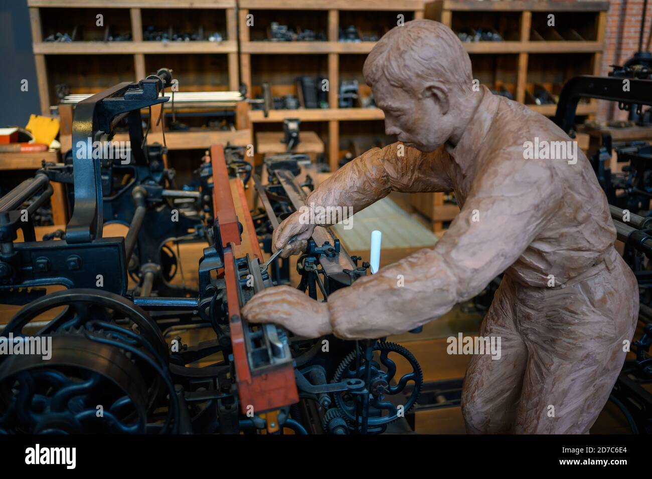 Nagoya / Japan Nov 26 2019 : The mechanic and maintenance department is ...