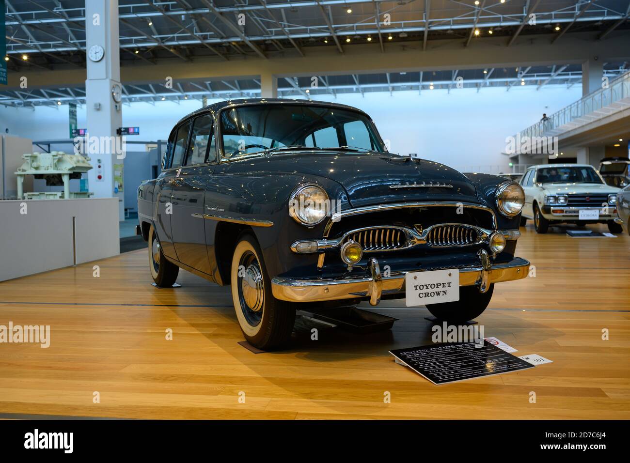 Nagoya / Japan Nov 26 2019 : Classic car model Toyopet Crown parked in ...