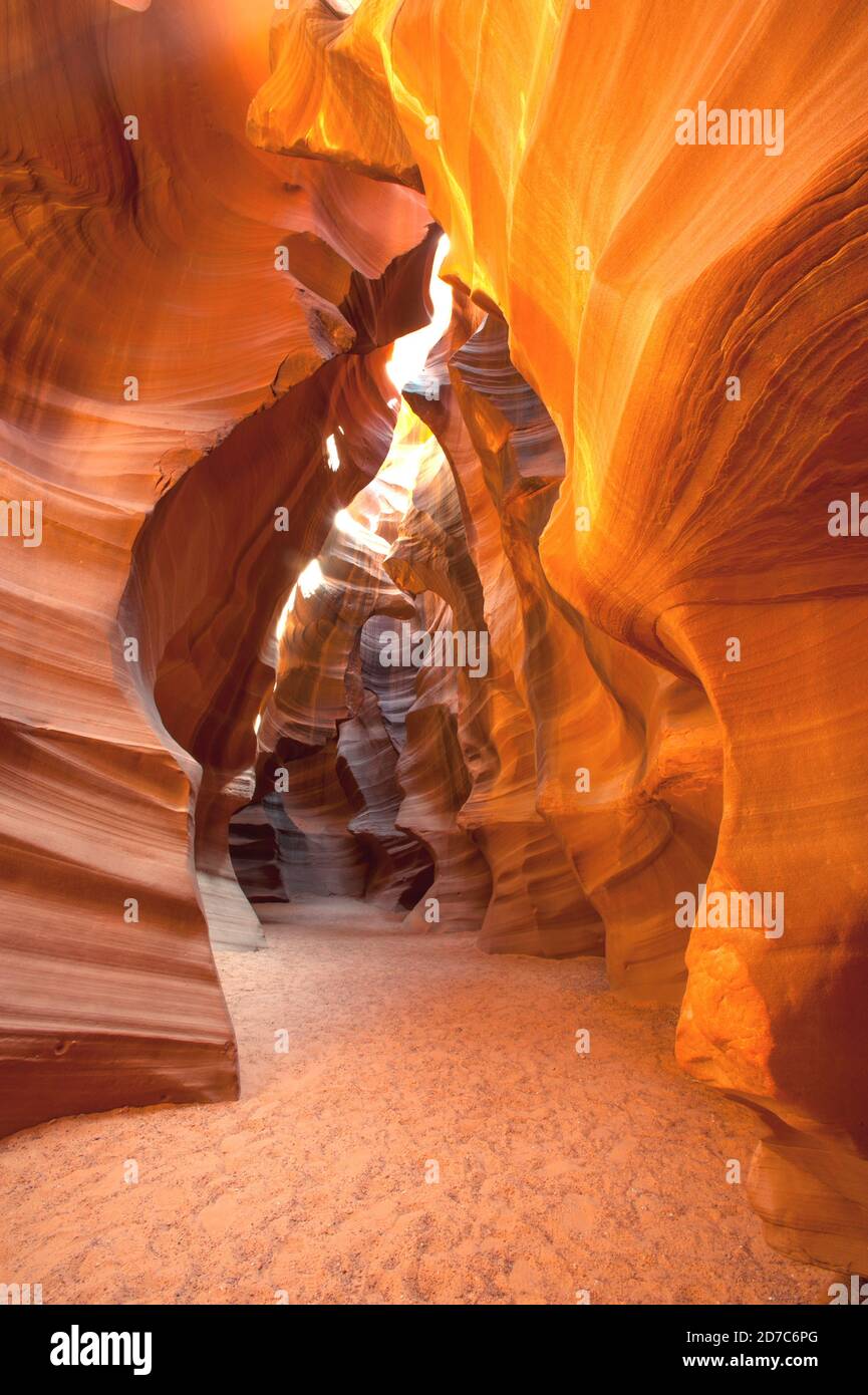 Upper Antelope Canyon, Arizona-USA Stock Photo - Alamy