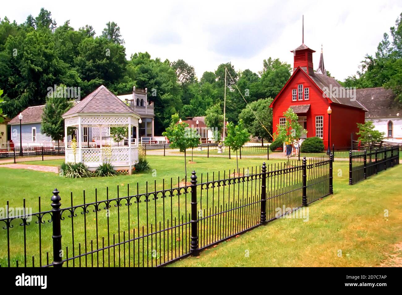 Parke County, Indiana - Billie Creek Village in Rockville, IN Stock ...