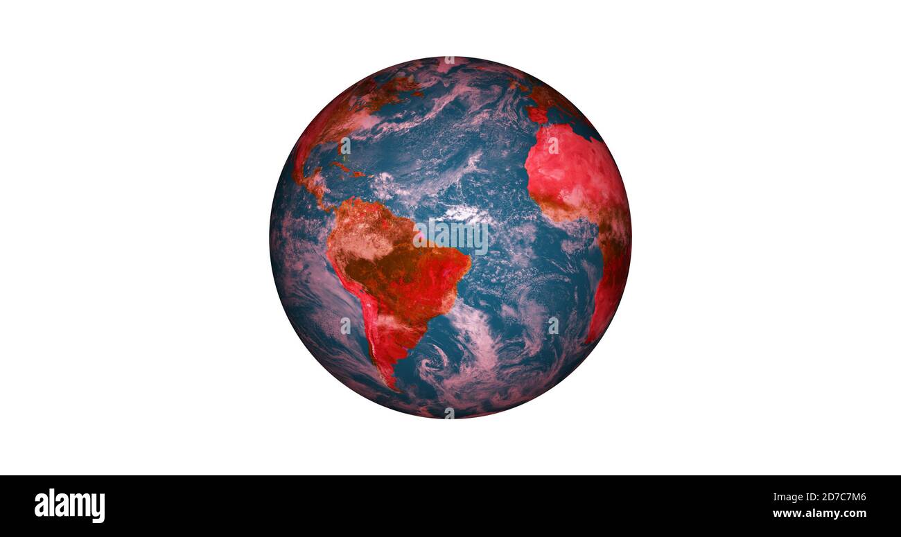 Damage world isolate on white background. Virous attack all over the ...